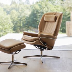 Stressless_Rome_Low_Cross_Paloma_Dark_Henna - Huslig.no