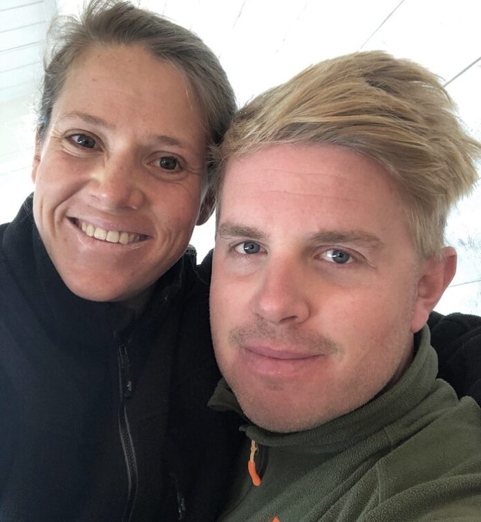 Slik ble det da alpinstjernen Sara Hector pusset opp badet